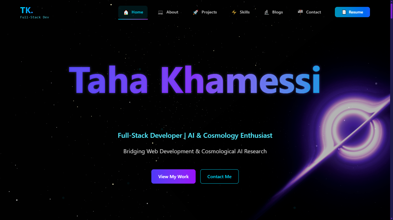 Taha Khamessi Portfolio